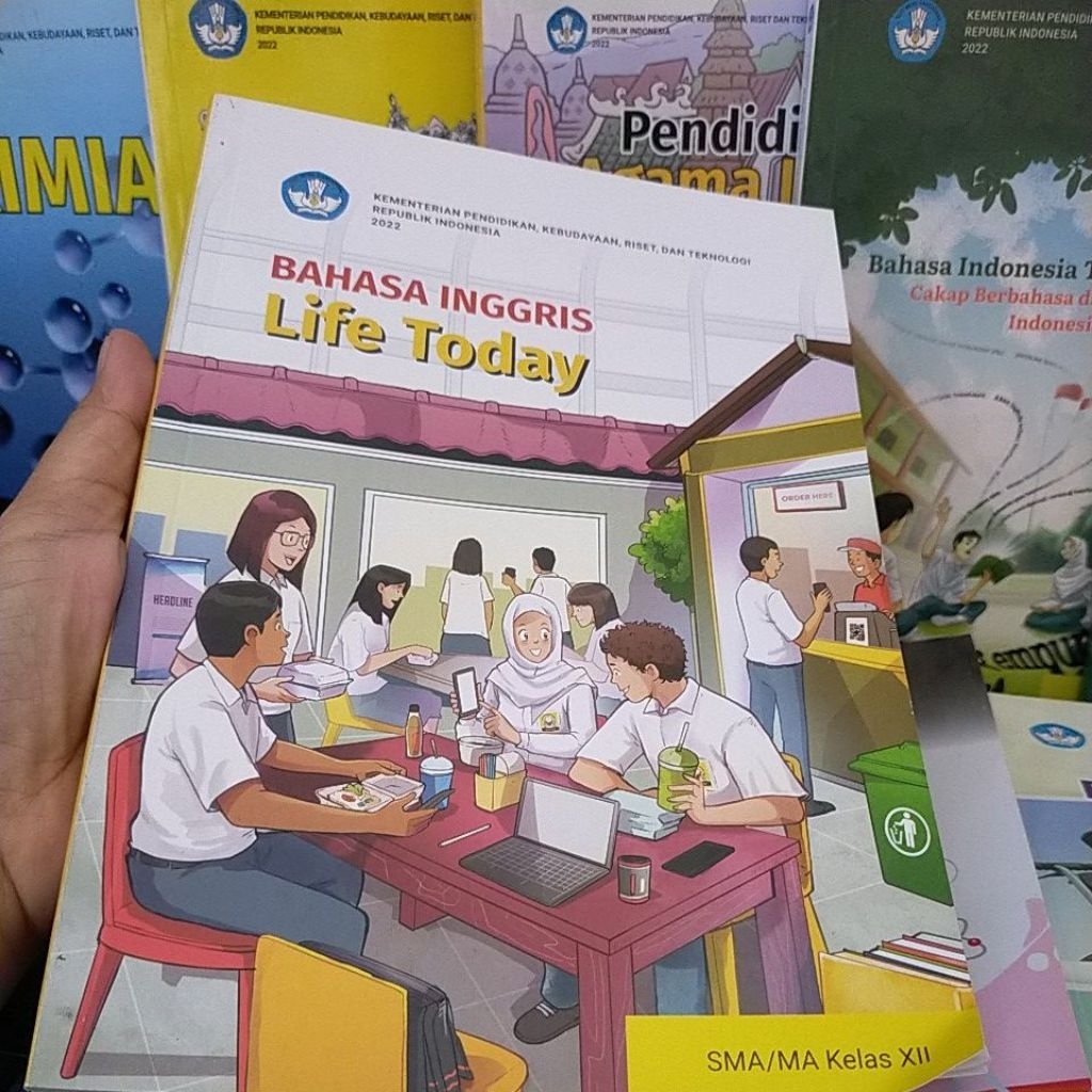 Jual buku paket pelajaran untuk SMA kelas 12 kurikulum merdeka | Shopee ...