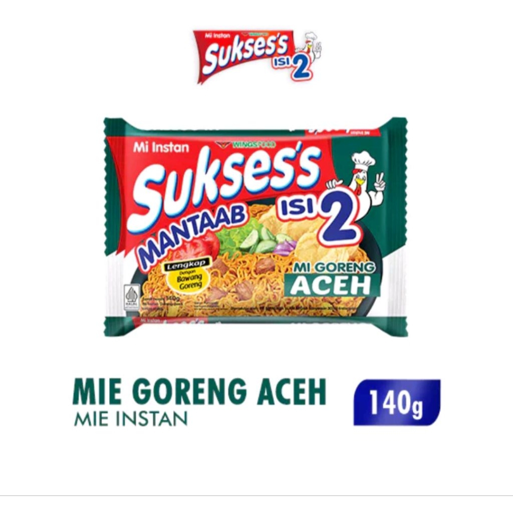 Jual mie sukses isi 2 rasa mie Aceh goreng karton | Shopee Indonesia