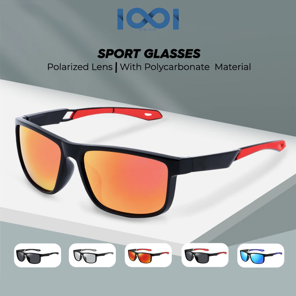 Jual IOOI Kacamata Running Sunglasses Sport Outdoor Anti Silau Polarized Premiun Pria Wanita ...