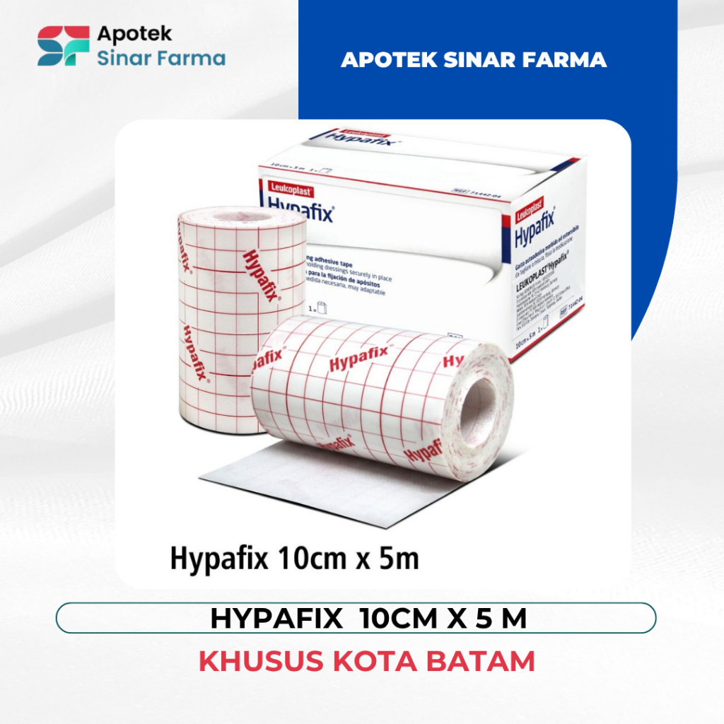 Jual Hypafix 10cm x 5m Adhesive Tape Plester Penutup Luka / Hypafix | Shopee Indonesia