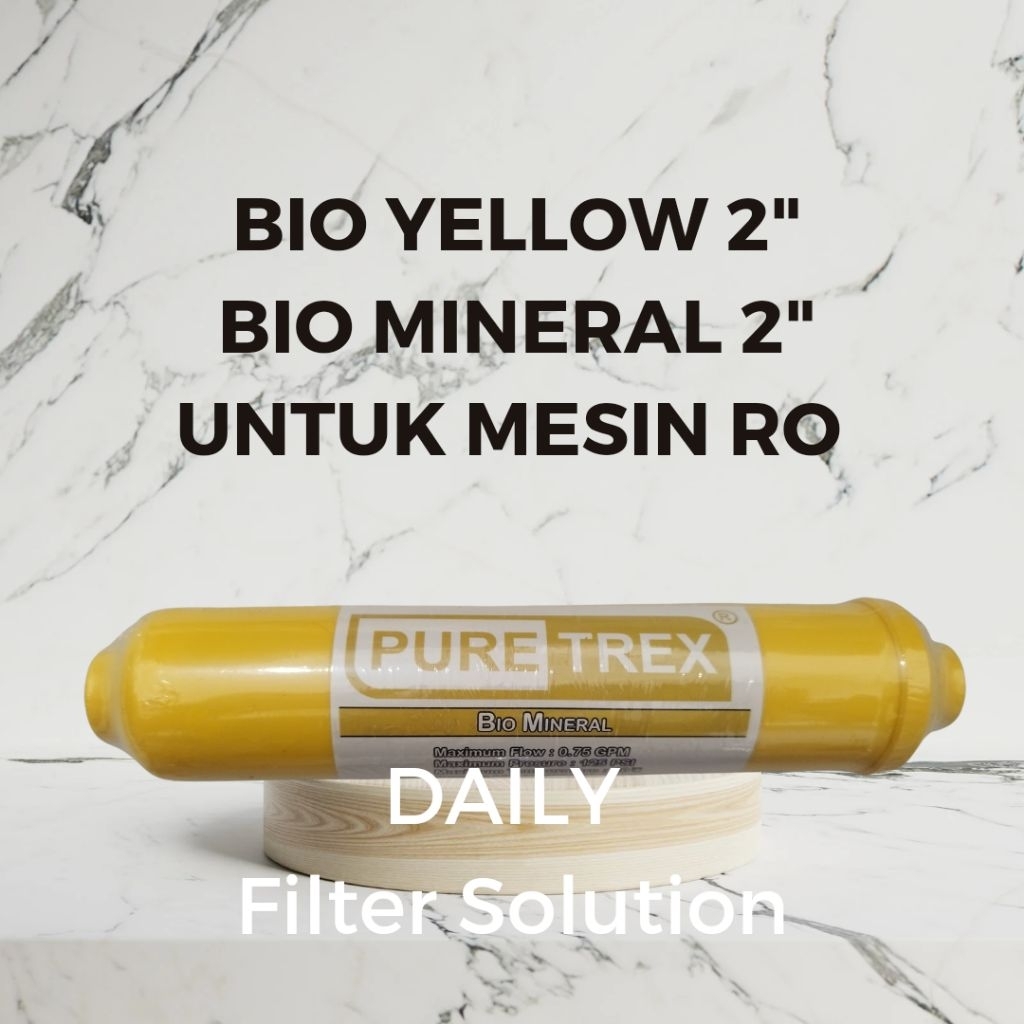 Jual Bio Yellow 2" / Bio Kuning / Puretrex untuk Mesin RO Filter Air ...