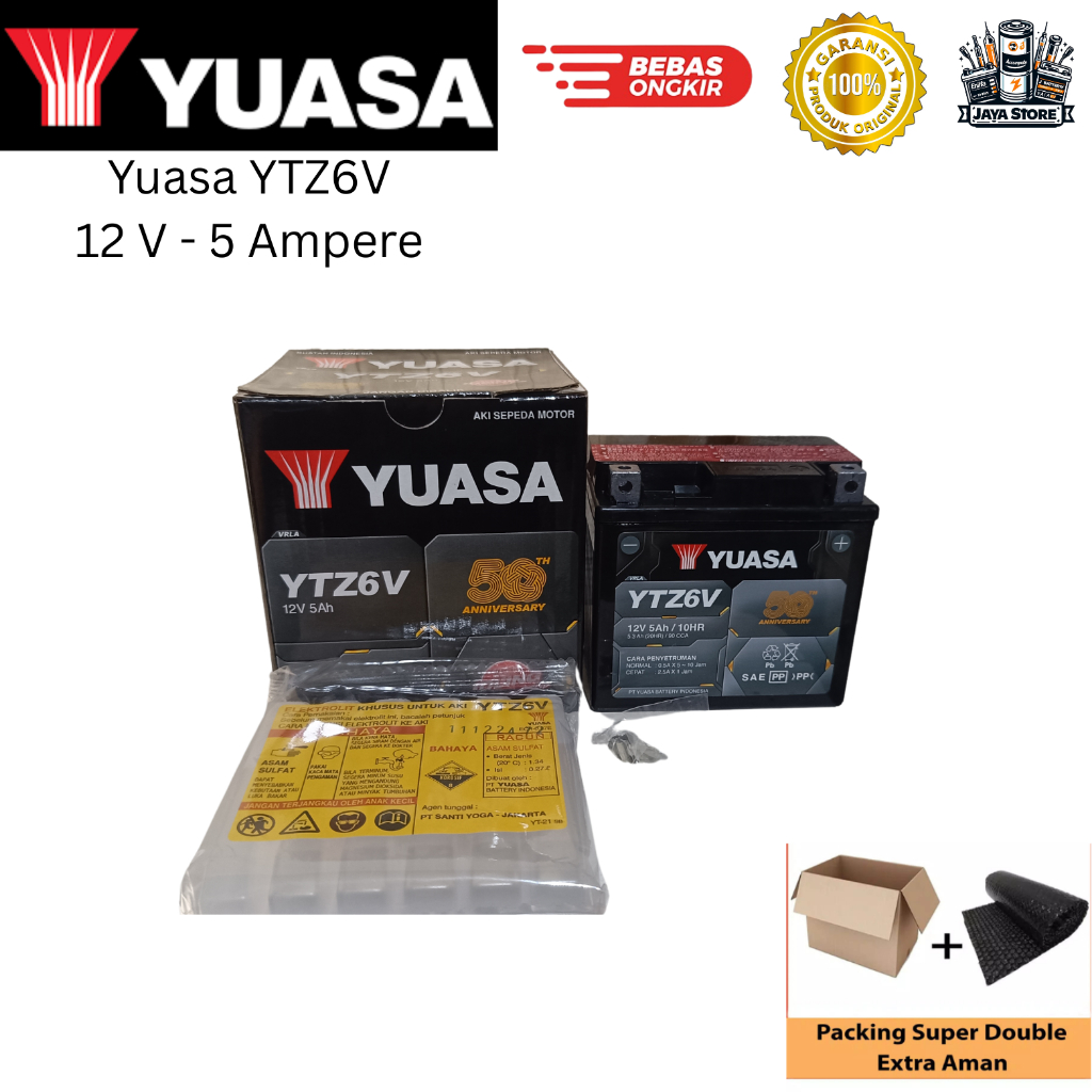 Jual Aki Motor Honda PCX 150, PCX 160, ADV 150, CB 150, Genio ISS, Sonic 150, CRF 150 YUASA ...