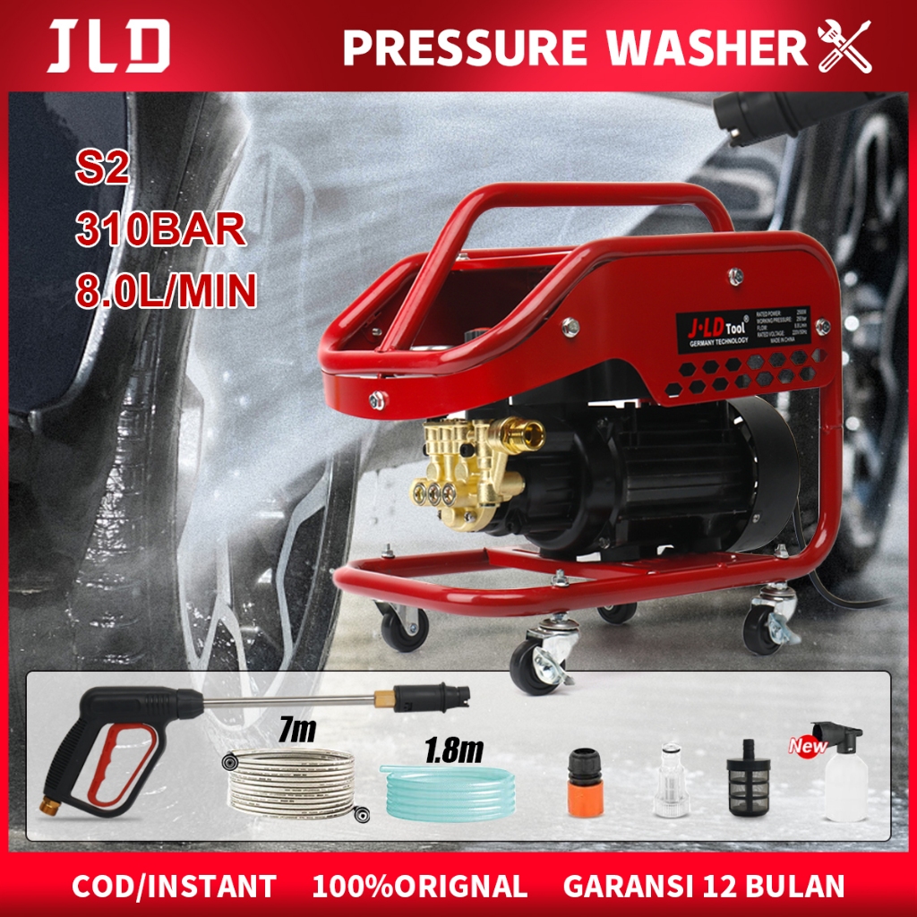 Jual JLD Mesin Cuci Jet Cleaner Tekanan Tinggi Washer S2 Steam Tekanan ...