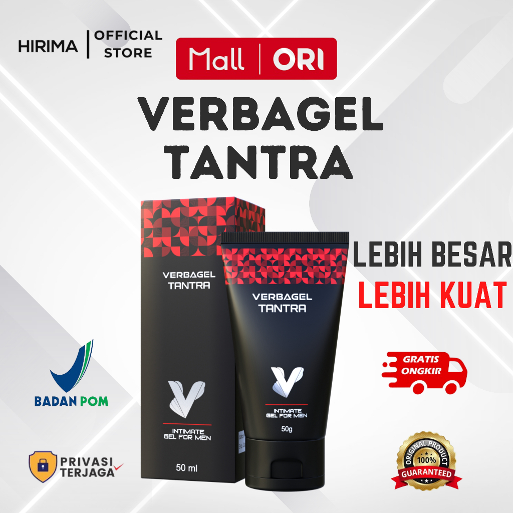Jual Verbagel Tantra Minyak Pijat Pembesar Pria Permanen BPOM 50mL | Shopee Indonesia