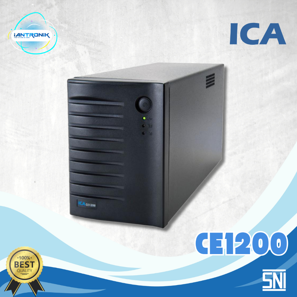 Jual UPS ICA CE1200 ( 1200VA / 600WATT ) CE 1200 GARANSI RESMI 1 TAHUN ...