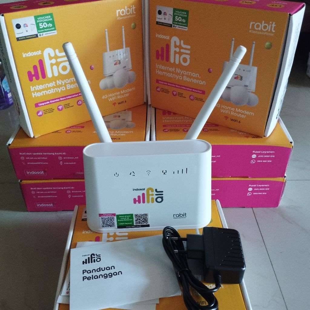 Jual Rabit CPE-R 4G LTE Cat 4 Home Modem Router Wifi 6 Support Simcard ...