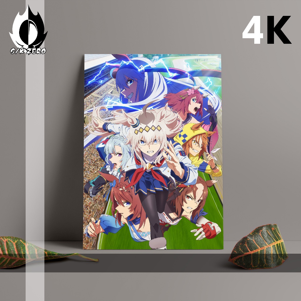 Jual Poster size A3 Anime Paling Lengkap - Uma Musume (4K)(bisa custom ...