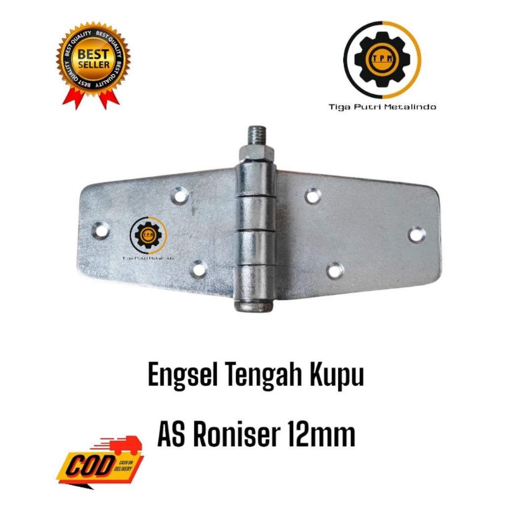 Jual ENGSEL TENGAH KUPU BESAR HANDERSON AS TENGAH RONISER 12MM | Shopee ...
