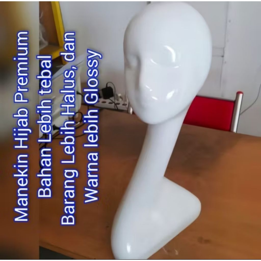 Jual manekin kepala sowang || kepala bangao || kepala fiber || manekin ...