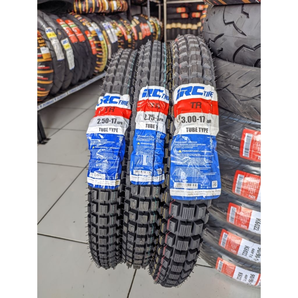 Jual [BISA COD] BAN IRC TR TRAIL 250-17 275-17 300-17 HARGA SATUAN ...