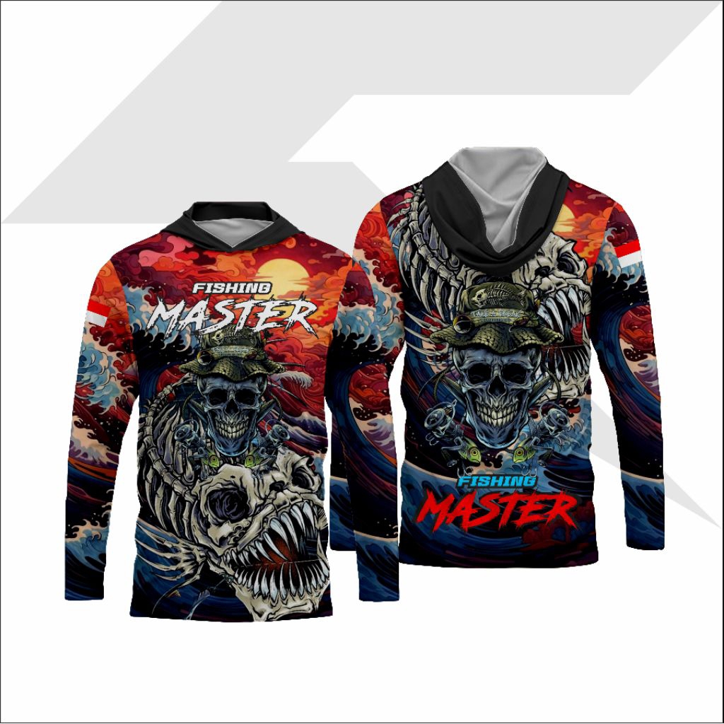 Jual Custom Jersey Mancing Satuan Baju Mancing Full Printing Bisa Pakai ...