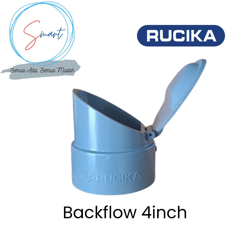 Jual RUCIKA Backflow Valve 4 Inch Penutup Anti Tikus Sambungan Fitting ...