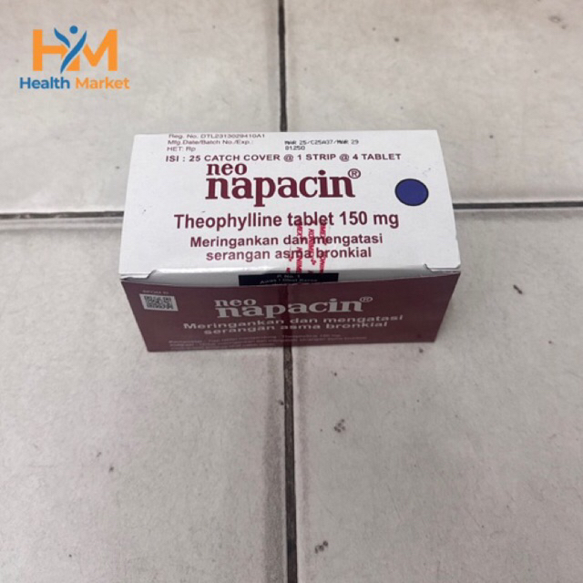 Jual Neo Napacin 1 box isi 25 Strip | Shopee Indonesia
