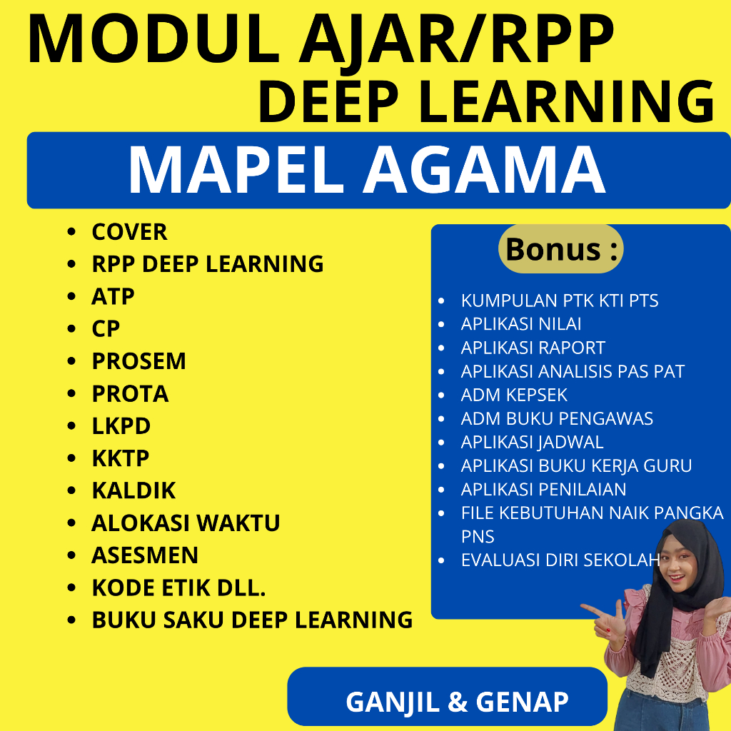 Jual RPP AGAMA KURIKULUM DEEP LEARNING SMA KELAS 10 11 12 SEMUA AGAMA ...