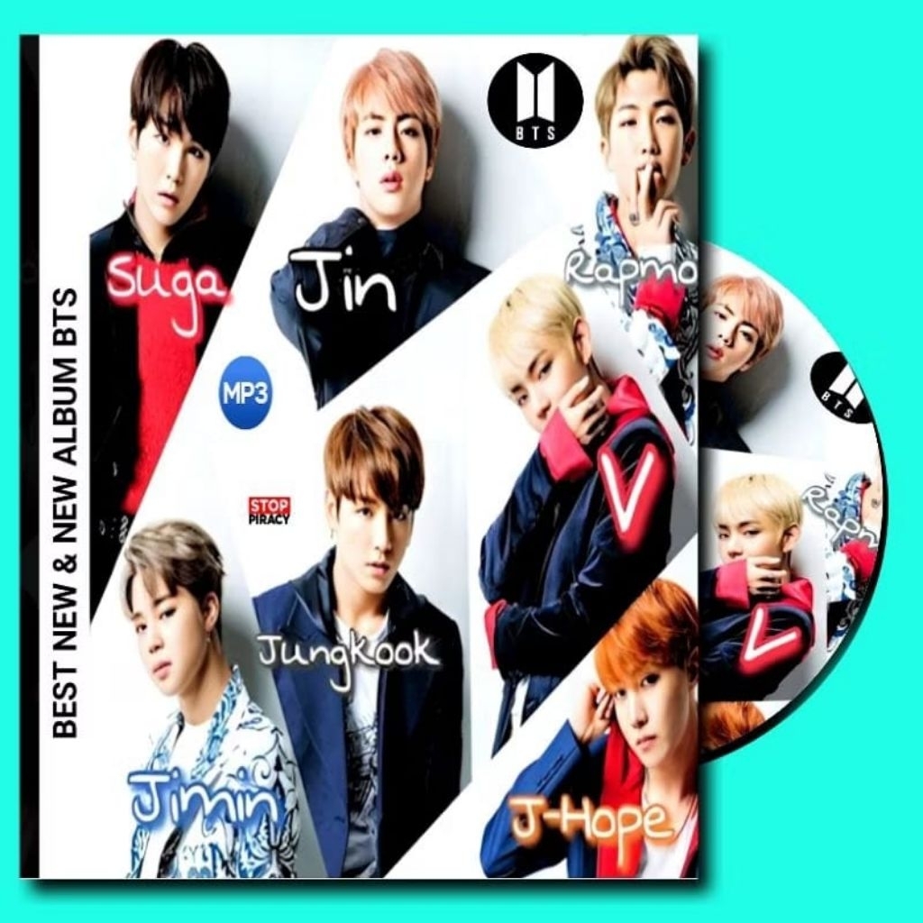 Jual KASET MP3 LAGU BTS KPOP-LAGU BTS-ALBUM BTS-KASET LAGU KPOP-ALBUM ...