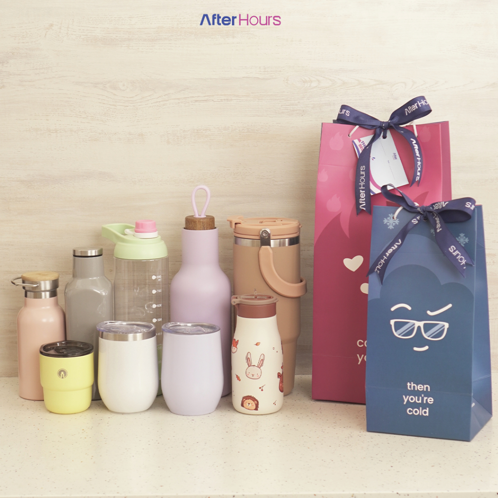 Jual AFTER HOURS Paper Bag Tumbler After Hours - Free Greeting Card ...