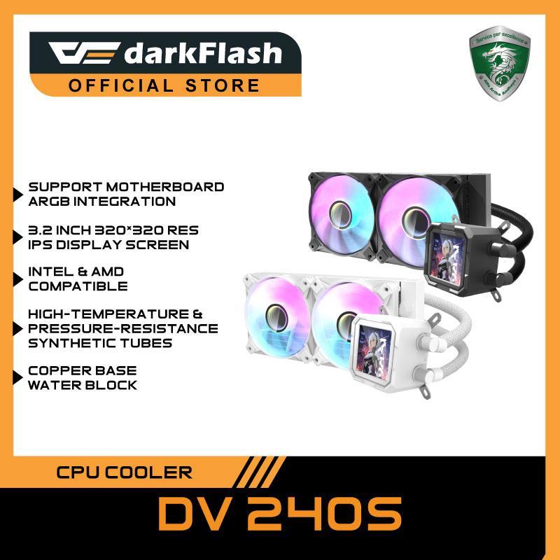 Jual AIO Cpu Cooler - darkFlash WAVE DV240S Liquid CPU Cooler [Support ...