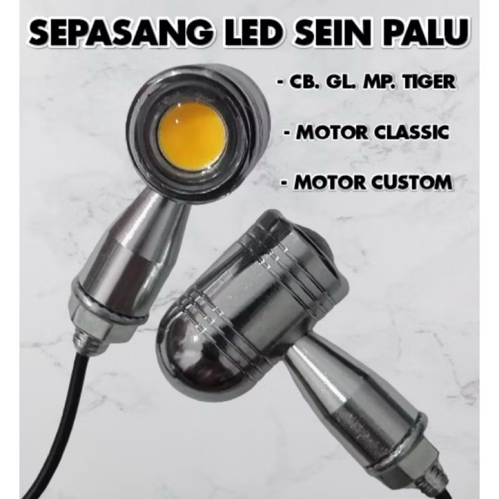 Jual Lampu Sein PALU. Sen Mini LED Motor Custom . W175 Benelli XSR 155 ...