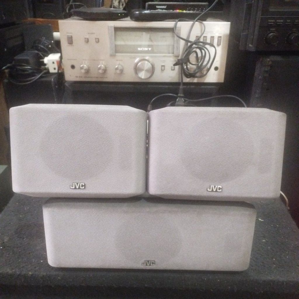 Jual speaker surround jvc sp-xsjd5 dan speaker center jvc sp-xcjd5 full ...