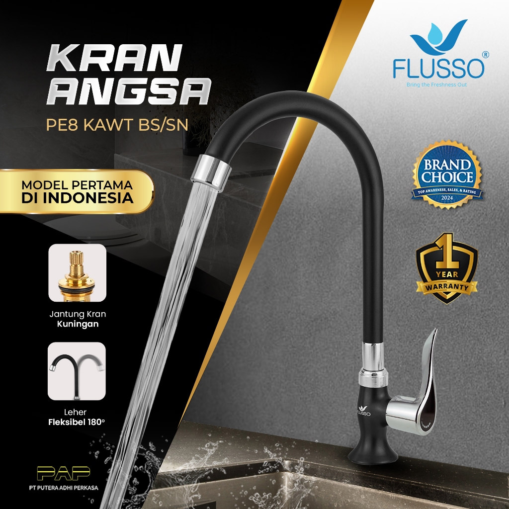 Jual Kran Angsa Wastafel Keran Angsa Kran Bak Cuci Piring Stainless ...