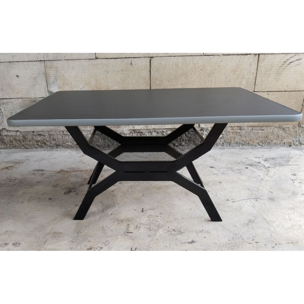 Jual Meja minimalis bahan HPL, pvc, & besi holo furniture | Shopee ...
