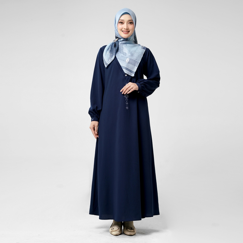 Jual Rabbani - Gamis Lengan Panjang Dresslim Veliya Exclusive | Shopee ...