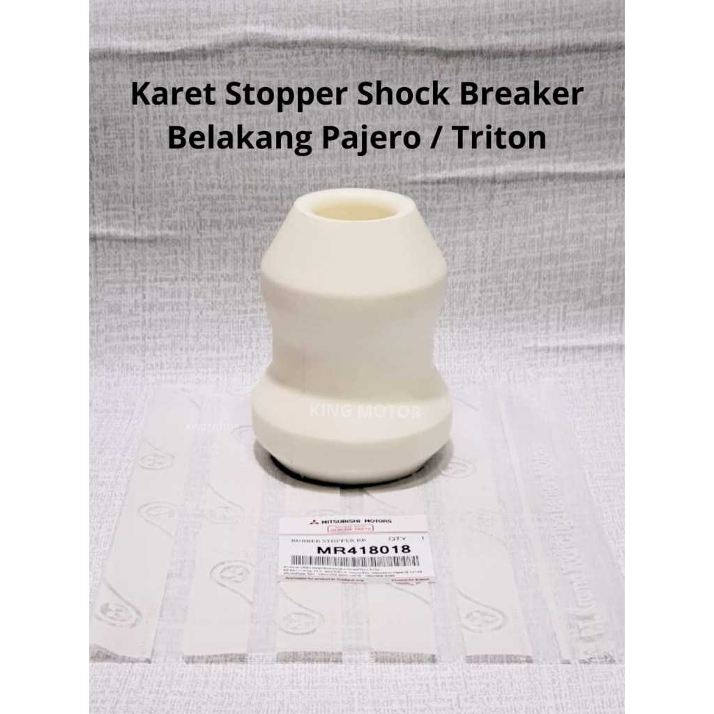 Jual Karet Stopper Shock Breaker Belakang Pajero / Triton MR418018 ...