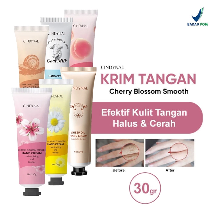 Jual BPOM Cindynal Hand Cream Sheep Oil/Krim Lotion Pelembab Kulit ...