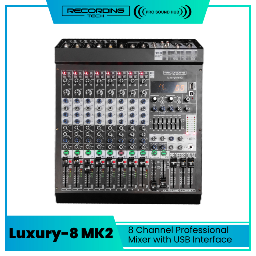 Jual Recording Tech Luxury-8 MK2 RecordingTech Luxury8 Mixer Analog 8 ...