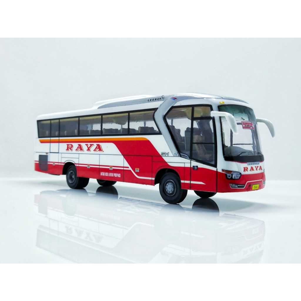 Jual SEGUNDO - Miniatur Bis Indonesia PO Raya Legacy Sky SR1 Interior ...