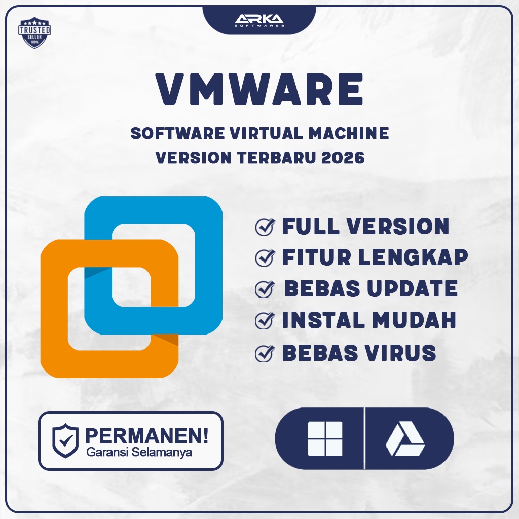 Jual VMware Workstation v17 + VMware Fusion 13 Pro Full Version Original Lifetime + Panduan ...