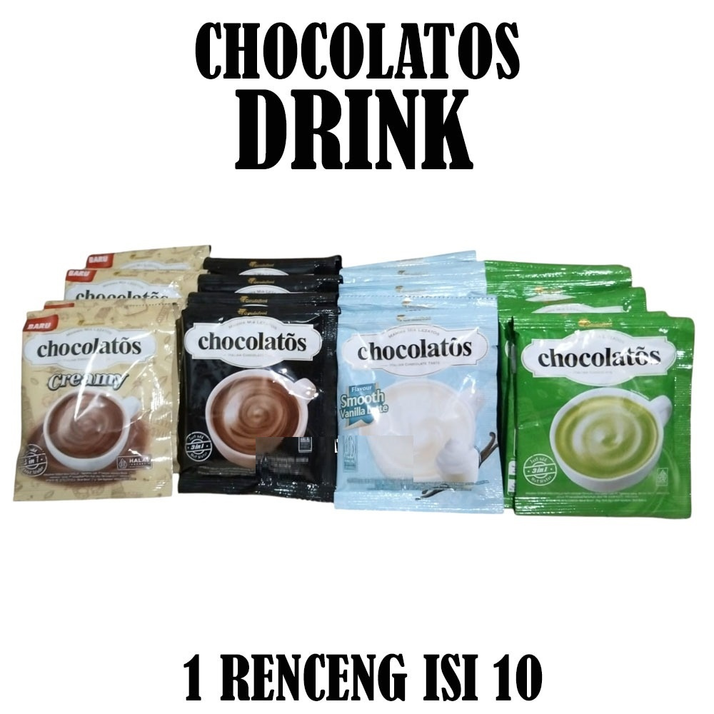 Jual CHOCOLATOS DRINK 27GR RENCENG ( 10 SACHET ) | Shopee Indonesia