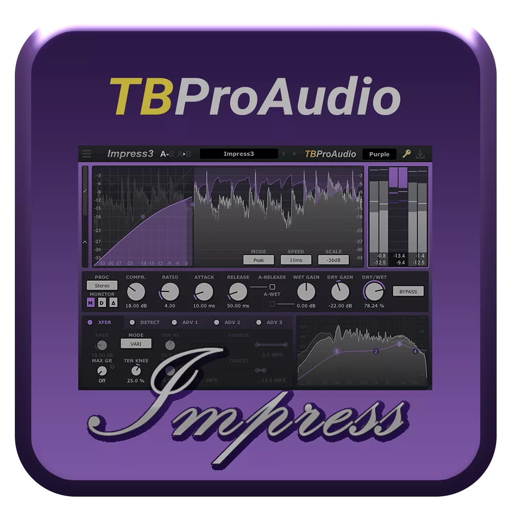 Jual TBProAudio - Impress - VST Plugin Kompresor Stereo Serbaguna untuk Mixing & Mastering Anda ...