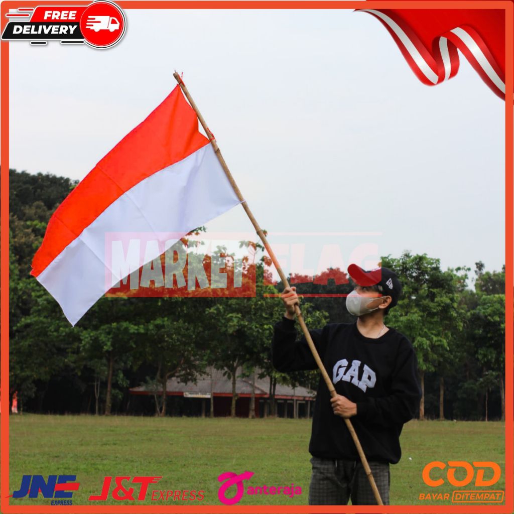 Jual BENDERA INDONESIA MERAH PUTIH | Shopee Indonesia