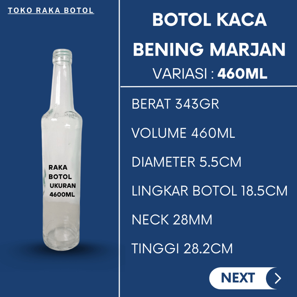 Jual botol marjan ukuran 460 ml ada. 4 pilihan warna | Shopee Indonesia