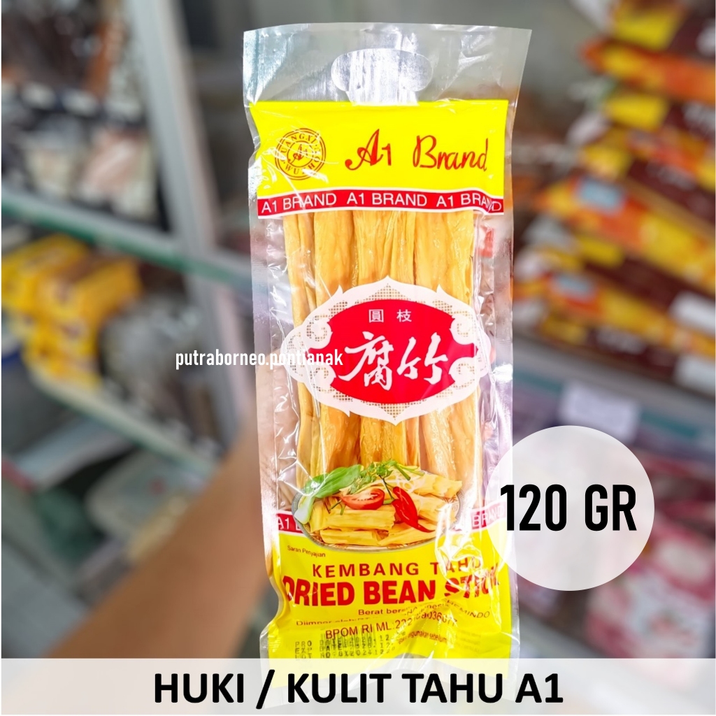 Jual Kulit Tahu Stick A1 120 gr / Huki Kulit Kembang Tahu Kering Halal ...