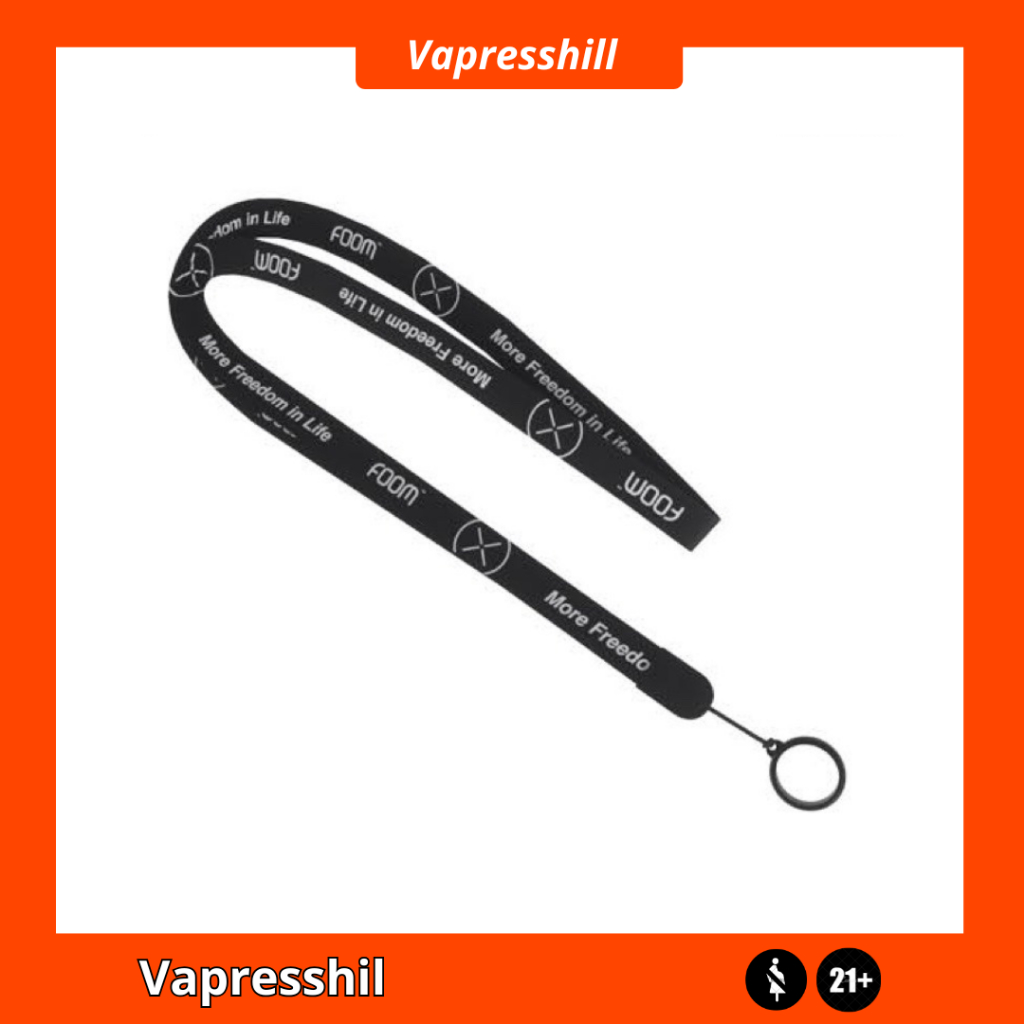 Jual LANYARD FOOM BLACK KARET 13MM BY FOOM ORIGINAL | Shopee Indonesia