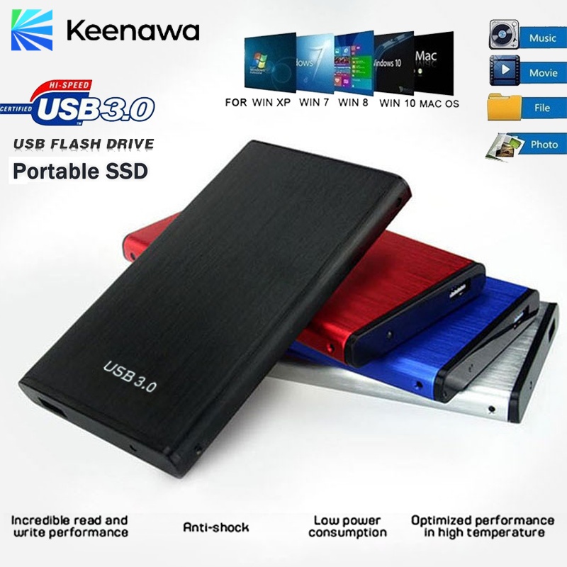 Jual Casing External Portable 2.5 Sata USB 3.0 Enclosure Transparent ...