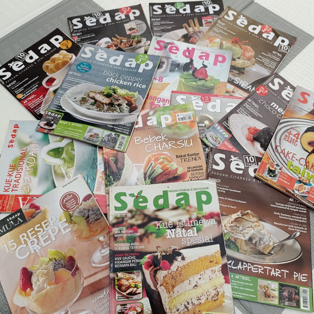 Jual majalah sedap menu resep masakan (satuan) | Shopee Indonesia