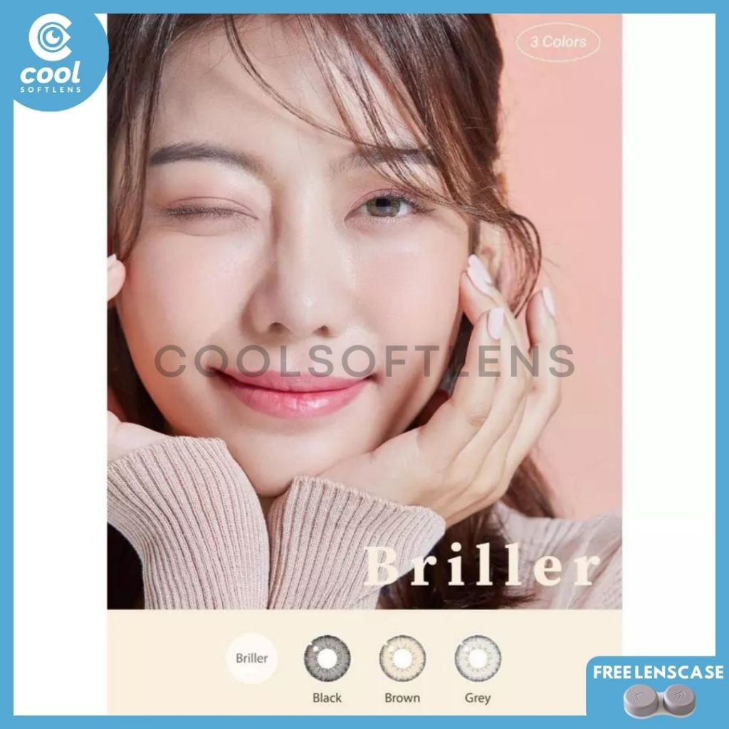 Jual Softlens TOPGEL BRILLER 14,5 MM Normal & Minus (-0,50 S/D -10,00 ...