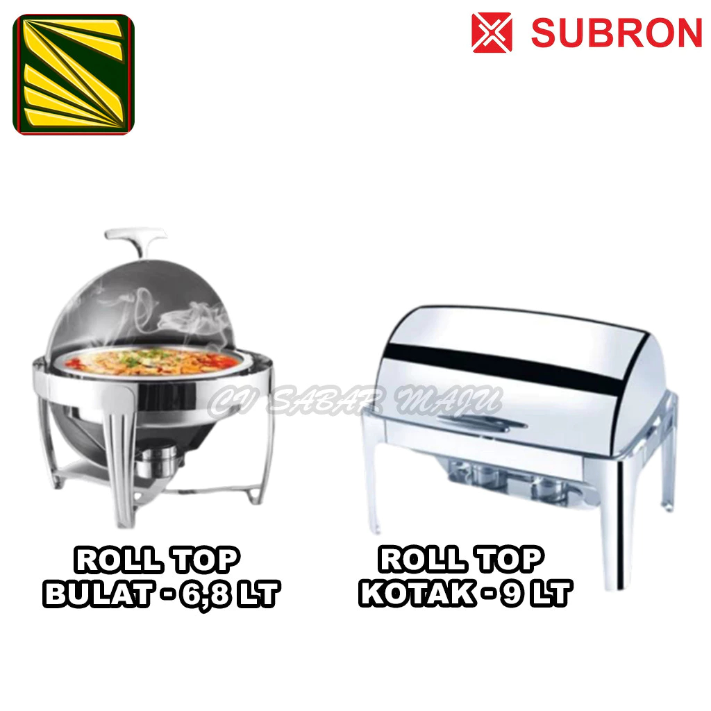 Jual SUUBRON Roll Top Stainless Steell / Wadah Prasmanan / Roll Top ...