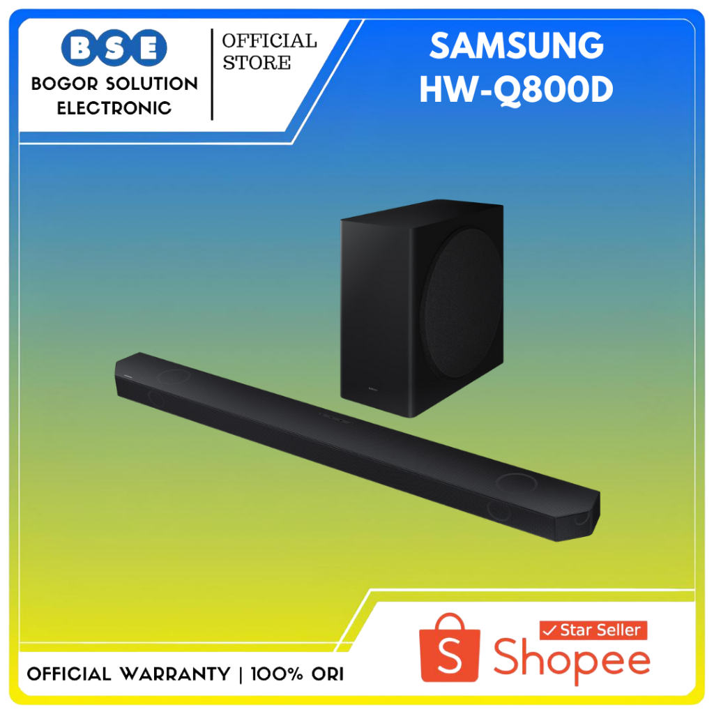 Jual SOUNDBAR SAMSUNG HW-Q800D WIRELESS DOLBY ATMOS HWQ800D | Shopee ...