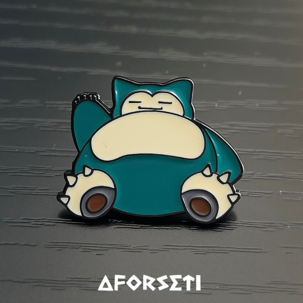Jual PIN ENAMEL “SNORLAX” BROS PIN / BROOCH / PIN COUPLE / PIN ...