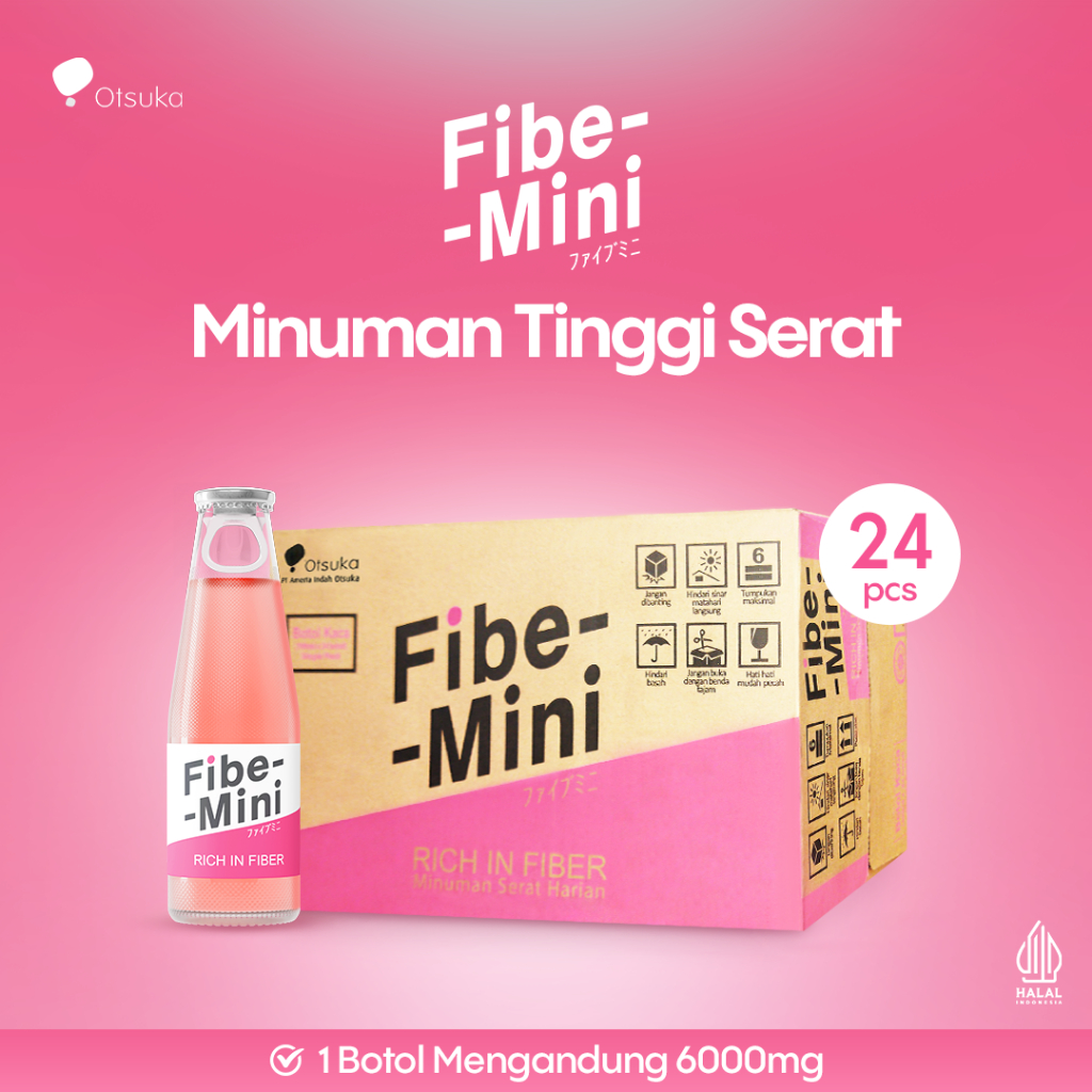 Jual Fibe-Mini 100ml - 1 Karton (24 Botol) | Shopee Indonesia