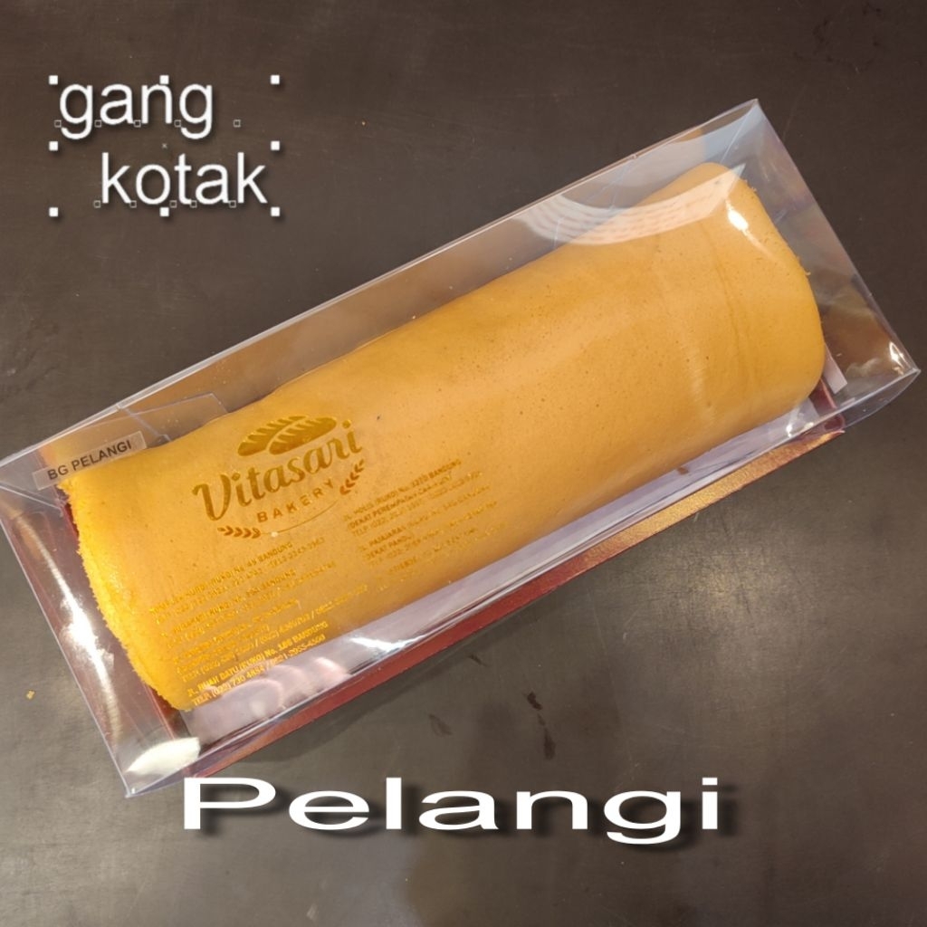 Jual VITASARI BANDUNG Bolu Gulung Pelangi Satuan | Shopee Indonesia