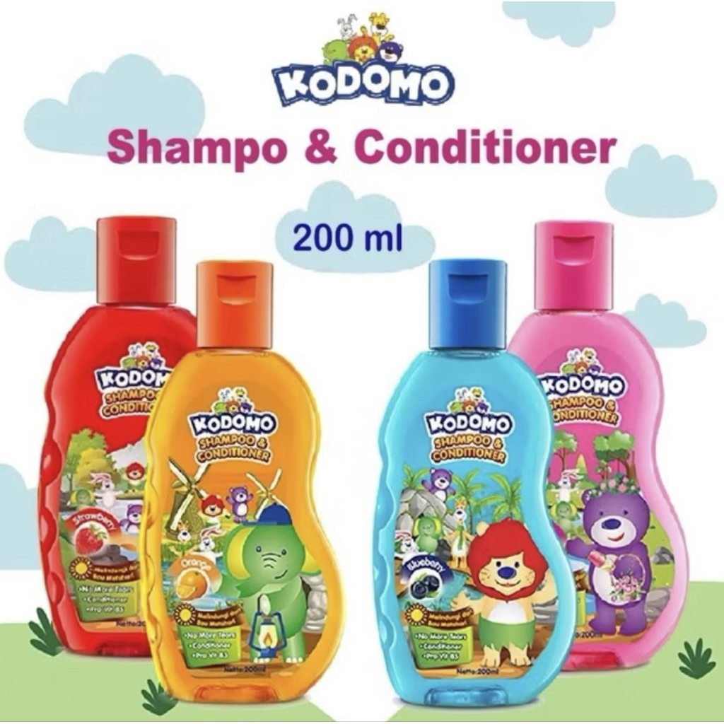 Jual Kodomo Shampo & Conditioner 200ML | Shopee Indonesia
