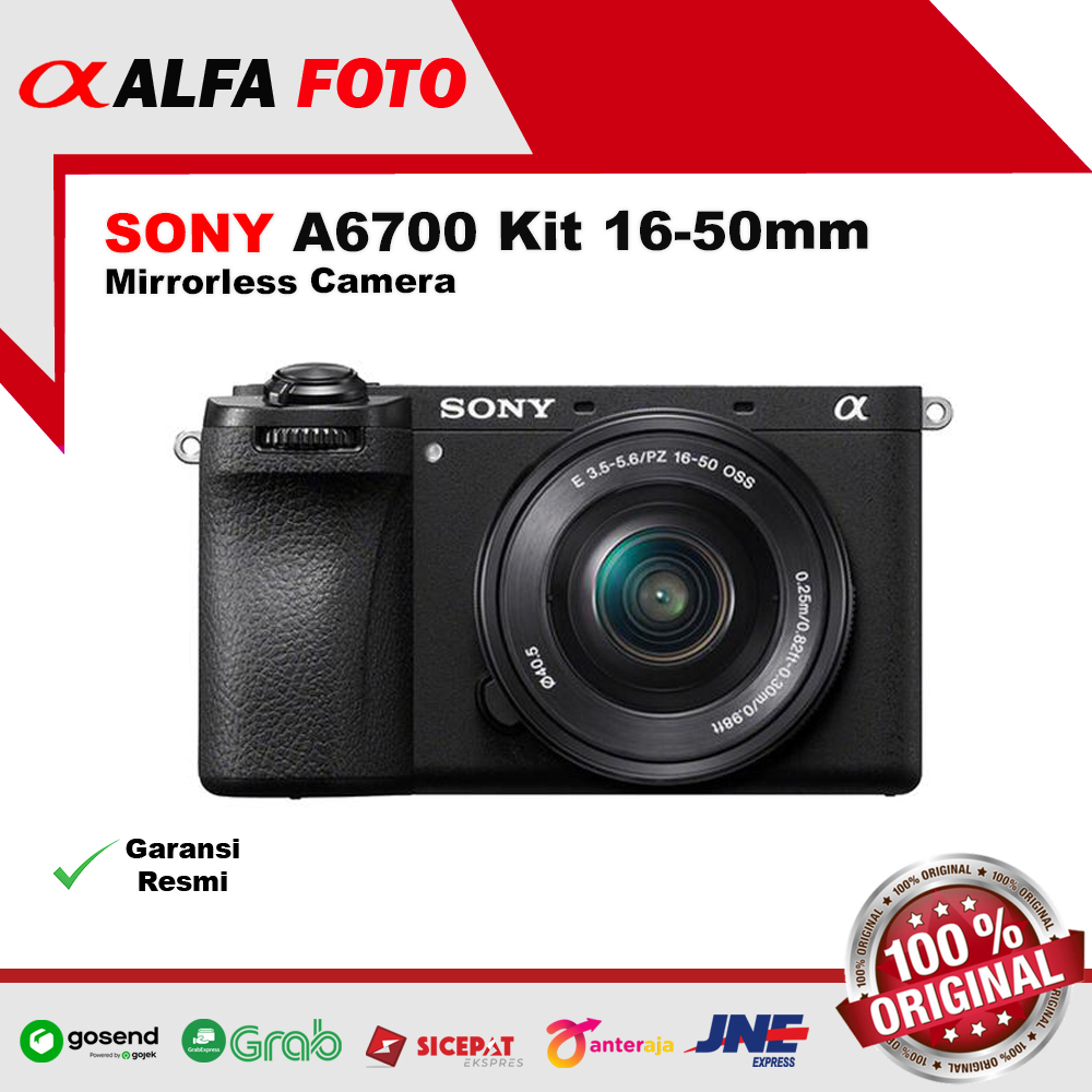Jual Kamera SONY A6700 Kit 16-50mm Garansi Resmi | Shopee Indonesia