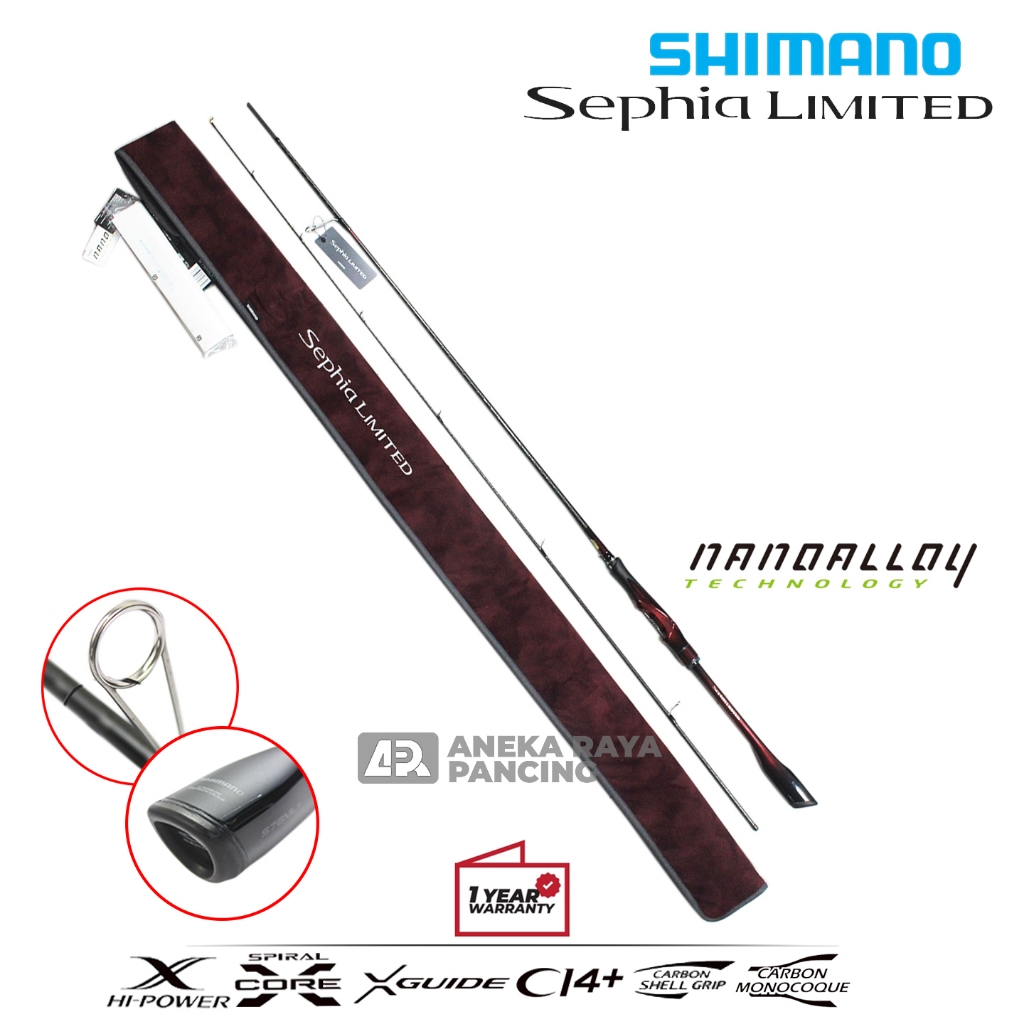 Jual JORAN SHIMANO 25 SEPHIA LIMITED EDITION S84L+ / Joran Cumi Terbaik / Joran Ultralight ...