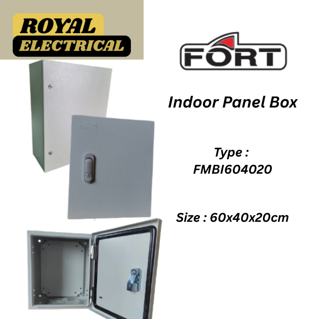 Jual FORT INDOOR PANEL BOX 60x40x20cm - TYPE FMBI604020 - METAL PANEL ...