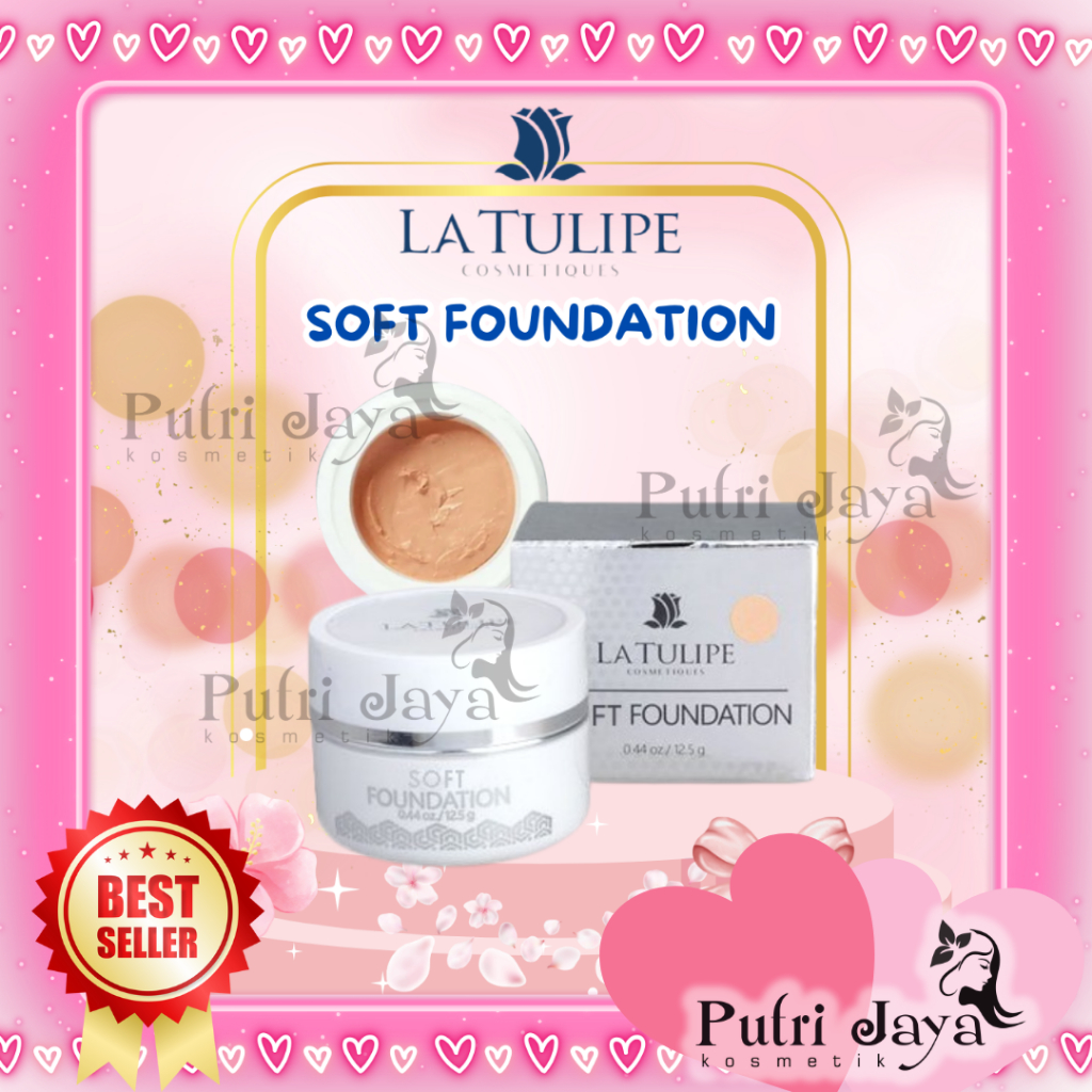 Jual La Tulipe Soft Foundation | Cream Foundation | Shopee Indonesia